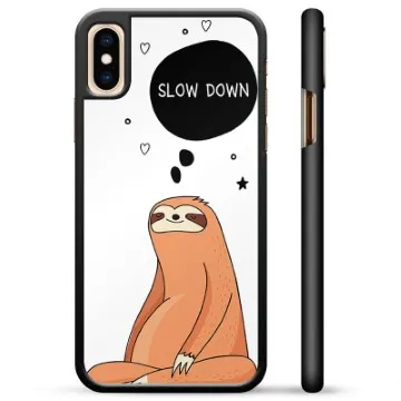 IPHONE X / IPHONE XS ZAŠTITNA MASKA - SLOW DOWN