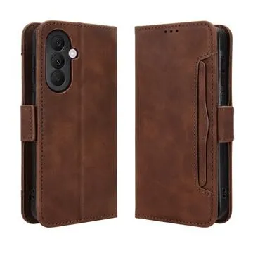 SAMSUNG GALAXY A57 CARDHOLDER WALLET CASE - BROWN