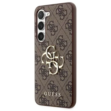 GUESS 4G BIG METAL LOGO SAMSUNG GALAXY S23 5G HYBRID MASKA - BRAON