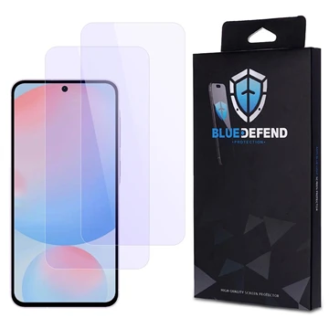 SAMSUNG GALAXY A56 BLUEDEFEND ANTI-BLUE LIGHT TEMPERED GLASS SCREEN PROTECTOR - 2 PCS.