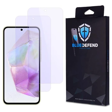 SAMSUNG GALAXY A36 BLUEDEFEND ANTI-BLUE LIGHT TEMPERED GLASS SCREEN PROTECTOR - 2 PCS.