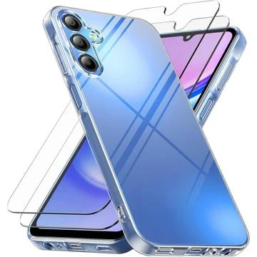SAMSUNG GALAXY A36 SAII 2-IN-1 TPU CASE & TEMPERED GLASS SCREEN PROTECTOR