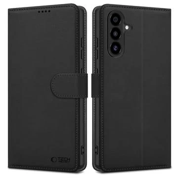 SAMSUNG GALAXY A26 TECH-PROTECT WALLET CASE W. MAGNET & STAND - BLACK
