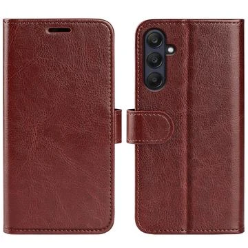 SAMSUNG GALAXY A26 WALLET CASE MAGNETIC CLOSURE - BROWN