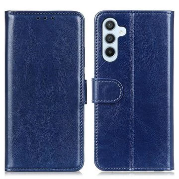 SAMSUNG GALAXY A16 WALLET CASE WITH MAGNETIC CLOSURE - DARK BLUE