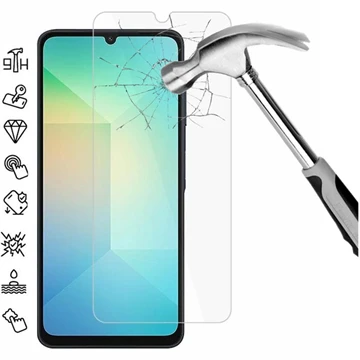 SAMSUNG GALAXY A06 5G ZAŠTITNO KALJENO STAKLO - 9H - CASE FRIENDLY - PROVIDNO