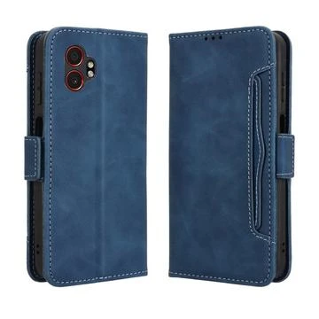 SAMSUNG GALAXY XCOVER7 PRO CARDHOLDER WALLET CASE - BLUE