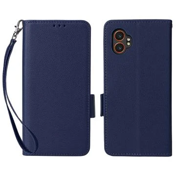 SAMSUNG GALAXY XCOVER7 PRO WALLET CASE MAGNETIC CLOSURE - BLUE