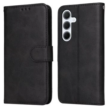 SAMSUNG GALAXY M35 WALLET CASE MAGNETIC CLOSURE - BLACK