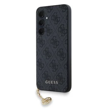 SAMSUNG GALAXY A35 GUESS 4G CHARMS COLLECTION HIBRIDNA MASKA - SIVA