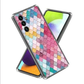 SAMSUNG GALAXY A35 STYLISH ULTRATANKA TPU ZAŠTITNA MASKA - ŠARENE KOCKICE