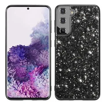 GLITTER SERIES SAMSUNG GALAXY S23+ 5G HYBRID MASKA - CRNA
