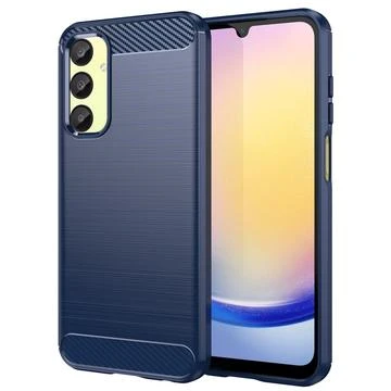 SAMSUNG GALAXY A25 BRUŠENA TPU ZAŠTITNA MASKA - UGLJENIČNO VLAKNO