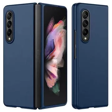 SAMSUNG GALAXY Z FOLD4 GUMIRANA PLASTIČNA ZAŠTITNA MASKA - PLAVA