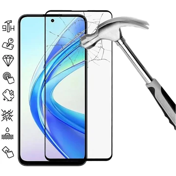 HONOR X7B/90 SMART FULL COVER ZAŠTITNO KALJENO STAKLO - CRNE IVICE