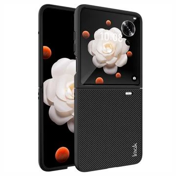 HONOR MAGIC V FLIP IMAK RUIYI HIBRIDNA MASKA - KARBON FIBER - CRNA