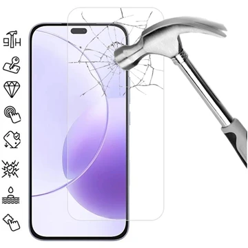 HONOR X70I TEMPERED GLASS SCREEN PROTECTOR - 9H - CASE FRIENDLY - TRANSPARENT