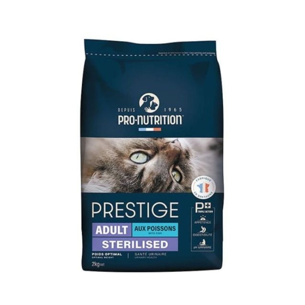 Pro Nutrition Prestige Cat hrana za mačke - Sterilised Riba 10kg AKCIJA 1+1 GRATIS!!!