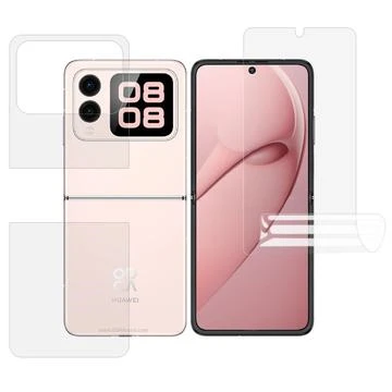 HUAWEI NOVA FLIP FULL COVER KOMPLET ZAŠTITE - PROZIRNI