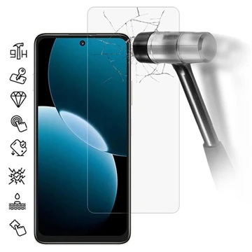 HUAWEI ENJOY 80 TEMPERED GLASS SCREEN PROTECTOR - 9H - CASE FRIENDLY - TRANSPARENT