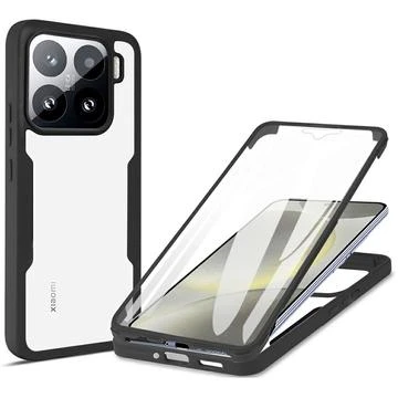 XIAOMI 15 360 PROTECTION SERIES CASE - BLACK / CLEAR