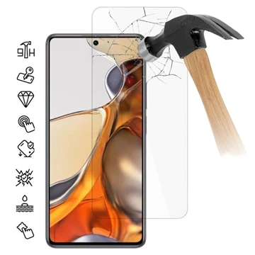 XIAOMI POCO M7 TEMPERED GLASS SCREEN PROTECTOR - 9H - CASE FRIENDLY - TRANSPARENT