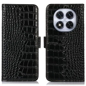 XIAOMI REDMI NOTE 14 PRO 5G/POCO X7 CROCODILE SERIJA KOŽNA MASKA-NOVČANIK SA RFID-OM