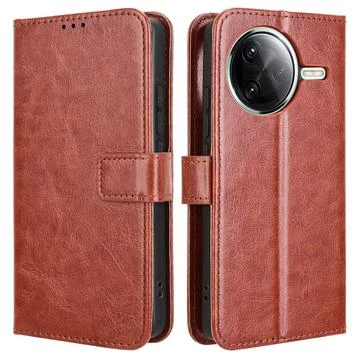 XIAOMI REDMI K80/K80 PRO/POCO F7 ULTRA WALLET CASE WITH MAGNETIC CLOSURE - BROWN