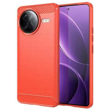 XIAOMI REDMI K80 PRO/POCO F7 ULTRA BRUŠENA TPU ZAŠTITNA MASKA - UGLJENIČNO VLAKNO