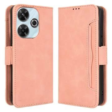 XIAOMI REDMI NOTE 13R/REDMI 13/POCO M6 4G CARDHOLDER SERIJA FUTROLA-NOVČANIK - PINK