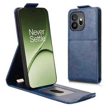 ONEPLUS 15T VERTICAL FLIP CASE WITH STAND - DARK BLUE