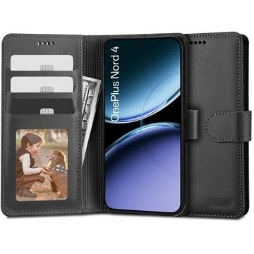 ONEPLUS NORD 4 TECH-PROTECT WALLET CASE W. MAGNET & STAND - BLACK