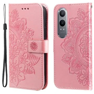 ONEPLUS NORD CE4 LITE/OPPO K12X MANDALA SERIES FUTROLA-NOVČANIK - ROZE