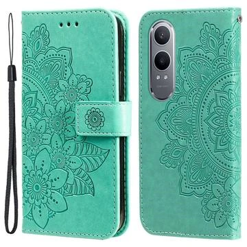 ONEPLUS NORD CE4 LITE/OPPO K12X MANDALA SERIES FUTROLA-NOVČANIK - ZELENA