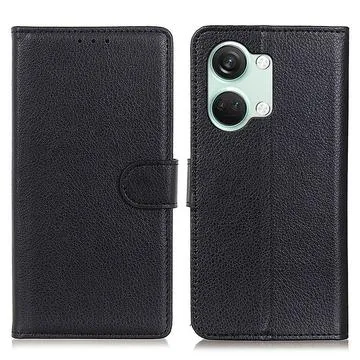 ONEPLUS ACE 2V/NORD 3 WALLET CASE WITH STAND - BLACK