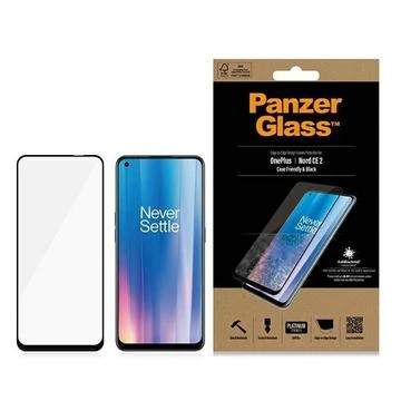 ONEPLUS NORD CE 2 5G PANZERGLASS CASE FRIENDLY ZAŠTITNO KALJENO STAKLO - 9H - CRNE IVICE