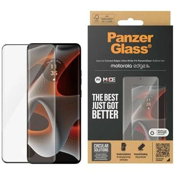 MOTOROLA EDGE 50 PRO/50 ULTRA PANZERGLASS ULTRA-WIDE FIT EASYALIGNER ZAŠTITNO STAKLO - CRNE IVICE