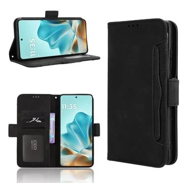 MOTOROLA EDGE 60/60 FUSION CARDHOLDER WALLET CASE - BLACK