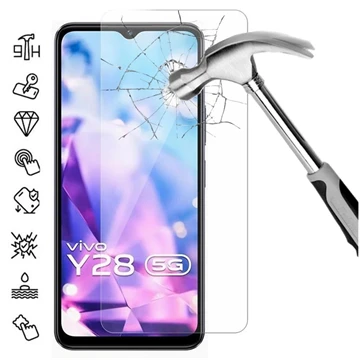 VIVO Y28 ZAŠTITNO KALJENO STAKLO - 9H, 0.3MM - CASE FRIENDLY - PROVIDNO