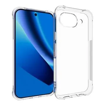 GOOGLE PIXEL 10A SHOCKPROOF SILICONE CASE - TRANSPARENT