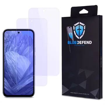 GOOGLE PIXEL 10A BLUEDEFEND ANTI-BLUE LIGHT TEMPERED GLASS SCREEN PROTECTOR - 2 PCS.