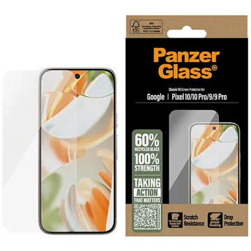 GOOGLE PIXEL 10/10 PRO/9/9 PRO PANZERGLASS CLASSIC FIT ZAŠTITNO STAKLO - 9H
