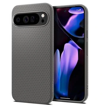 GOOGLE PIXEL 9 PRO XL SPIGEN LIQUID AIR TPU MASKA - SIVA