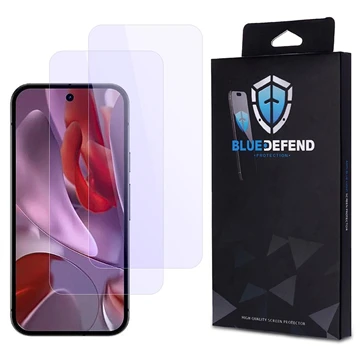 GOOGLE PIXEL 9A BLUEDEFEND ANTI-BLUE LIGHT TEMPERED GLASS SCREEN PROTECTOR - 2 PCS.