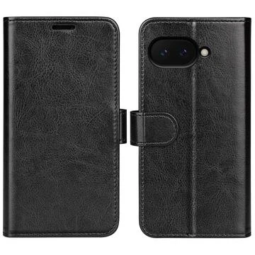 GOOGLE PIXEL 9A WALLET CASE MAGNETIC CLOSURE - BLACK
