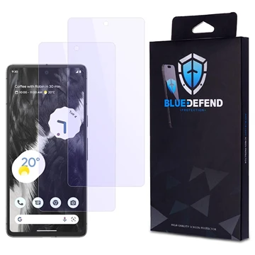 GOOGLE PIXEL 7 BLUEDEFEND ANTI-BLUE LIGHT TEMPERED GLASS SCREEN PROTECTOR - 2 PCS.