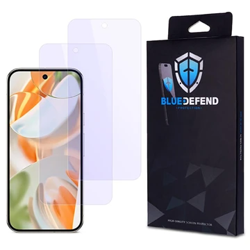 GOOGLE PIXEL 10/10 PRO BLUEDEFEND ANTI-BLUE LIGHT TEMPERED GLASS SCREEN PROTECTOR - 2 PCS.