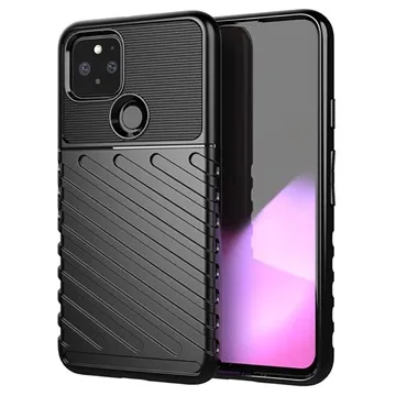 THUNDER SERIES GOOGLE PIXEL 5 TPU CASE - BLACK