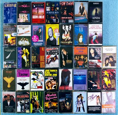 Lot Audio Kaseta Muzike Iz Filmova 38 albuma-kaset