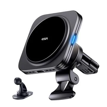 ESR HALOLOCK QI2 MAGNETIC WIRELESS CHARGER / CAR HOLDER - IPHONE 12/13/14/15/16/17 - 15W